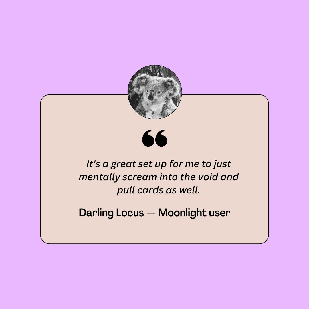 Moonlight - Interactive Online Tarot Platform